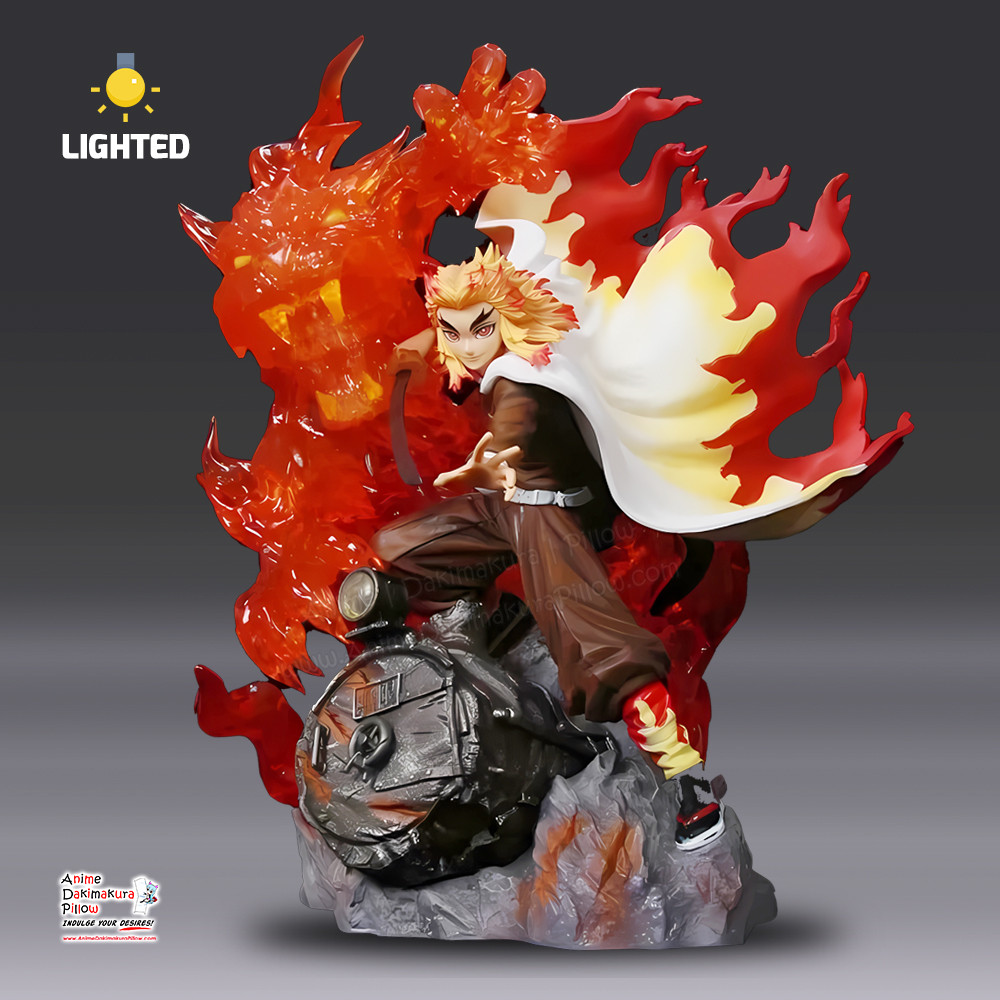ADP 39CM Kyojuro Rengoku Demon Slayer Ghost Killing Blade LARGE 10KG ...
