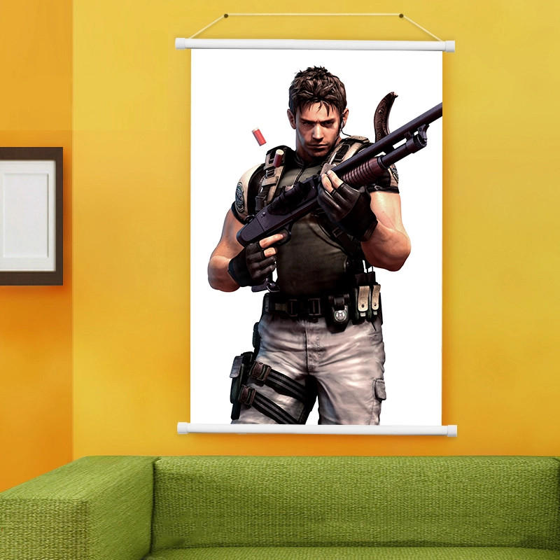 ADP Chris Redfield - Resident Evil Anime Wall Scroll Poster DP-GM-WB-RE - 3