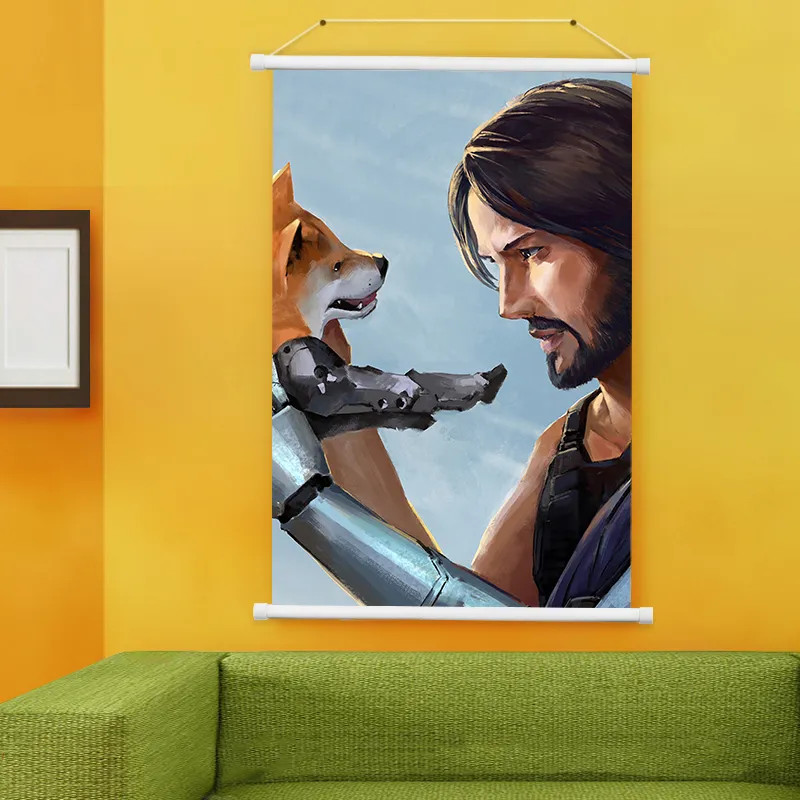 ADP Johnny Silverhand - Anime Wall Scroll Poster ADP-GM-PC40-CP2077-5