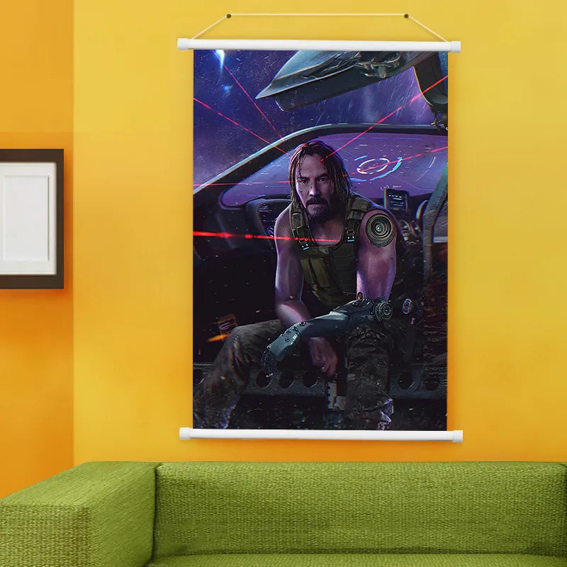 ADP Johnny Silverhand - Anime Wall Scroll Poster ADP-GM-WB-CP2077-6