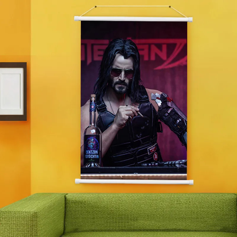 ADP Johnny Silverhand - Anime Wall Scroll Poster ADP-GM-WB-CP2077-7