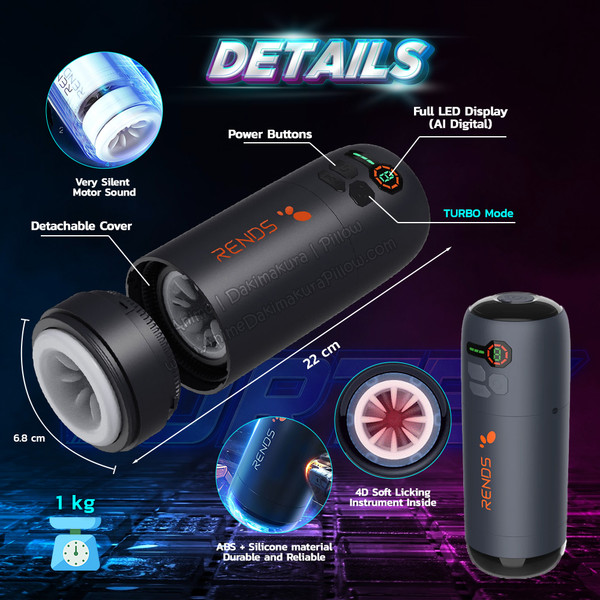 ADP Back to the Future VORTEX Auto-Cyclone Onahole OH-OT-188