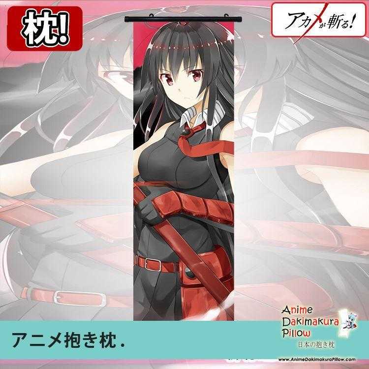 New Akame - Akame ga Kill Dakimakura Anime Wall Poster Banner Japanese ...