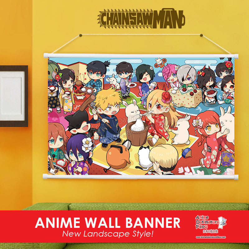 ADP Chainsaw Man Anime Wall Scroll Poster ERO-WB-309