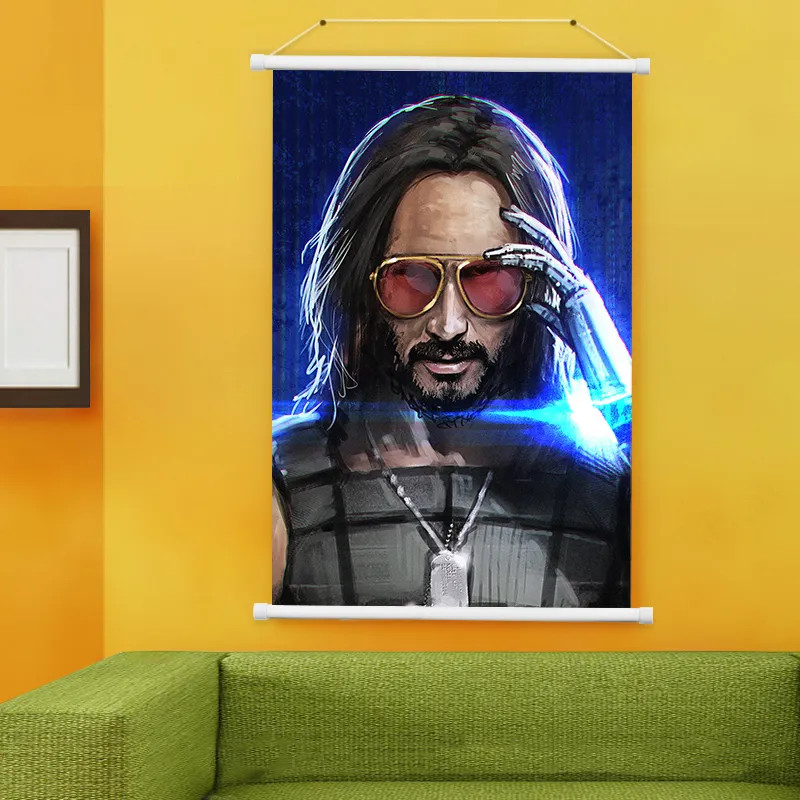 ADP Johnny Silverhand - Anime Wall Scroll Poster ADP-GM-WB-CP2077-10