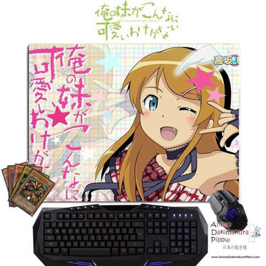 New Kousaka Kirino - Oreimo Anime Gaming Mouse Pad Deluxe Multipurpose ...