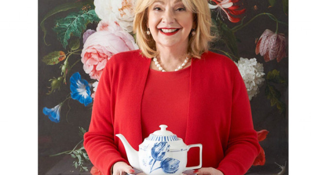 Tableware Janny van der Heijden at Heinen Delfts Blauw