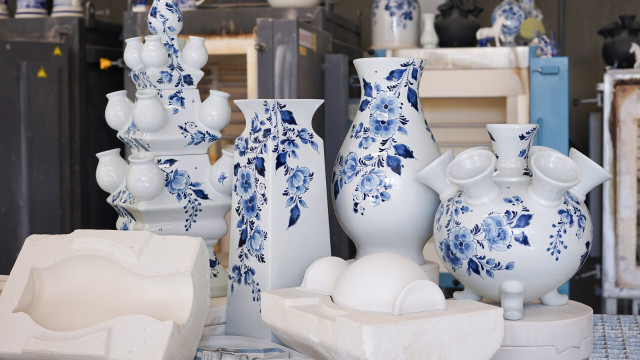 Handmade vases from the Netherlands