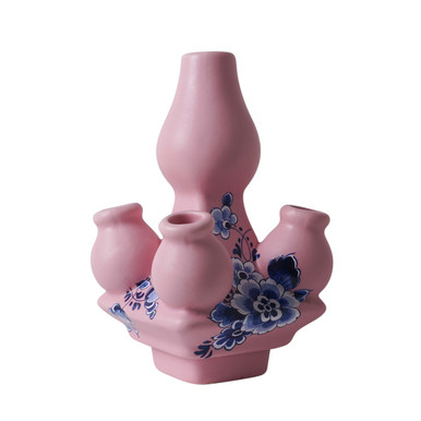 Stapelgekte Pink with flowers top | Delft blue | Heinen Delfts Blauw
