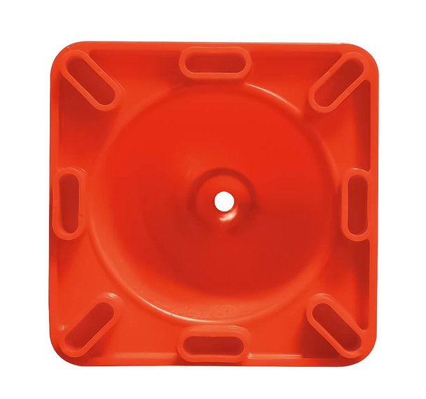 Cono Brilloso de PVC para Delimitar Áreas Anaranjado JYRSA SR-3180-1RK