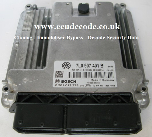 0281012773 | 7L0907401B | EDC16CP34 | VW Touareg Plug & Play Services