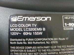 BRAND: EMERSON COMPATIBLE MODEL: EMERSON LC320EM9 B DESCRIPTION: STAND ...