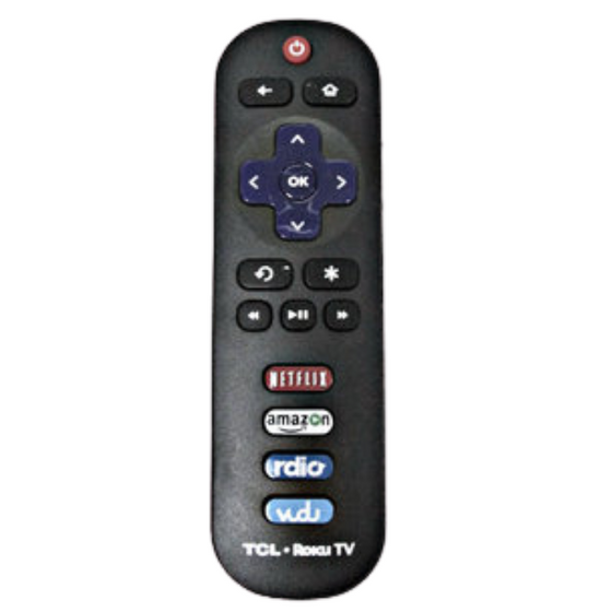 Original Roku Remote Control TCL RC280 - ReplaceYourBase