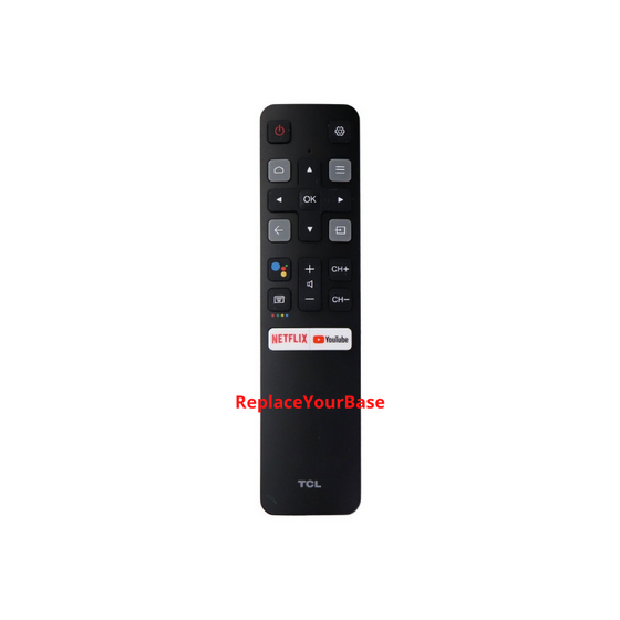 Original TCL Remote Control 06-BTZNYY-SRC802V - ReplaceYourBase