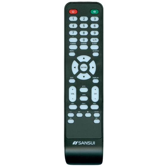 Sansui SLED5015 Remote Control - ReplaceYourBase