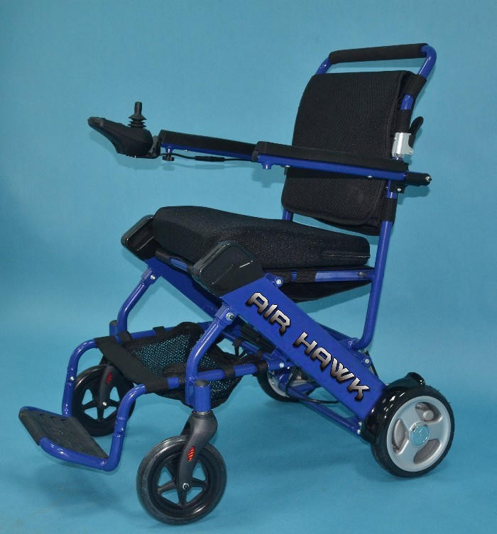 Air Hawk Folding Power Wheelchair