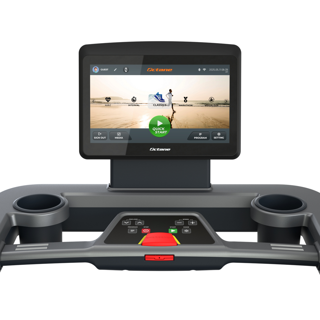 Octane Treadmill w/16" Console - Fitness Depot