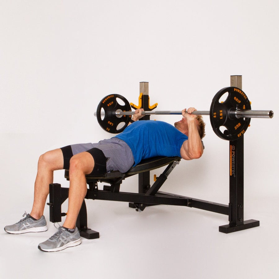 PowerTec Workbench Olympic Bench - Fitness Depot