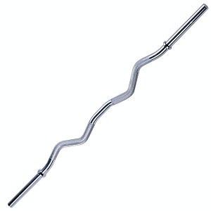 Standard Curl Bar- Chrome - Fitness Depot