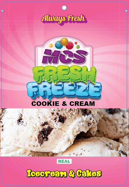 COOKIE CREAM ICE CREAM SCOOP 12 BAGS