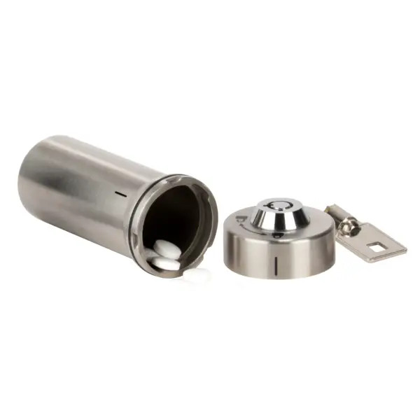 Ezy Dose® Stainless Steel Locking Container