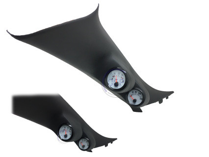 Ortiz Custom Pods A-Pillar Dual Gauge Pod (NB Miata)