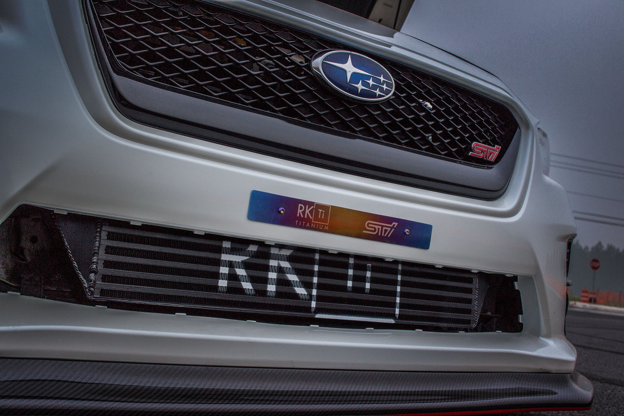 RK Titanium Subaru License Plate Delete