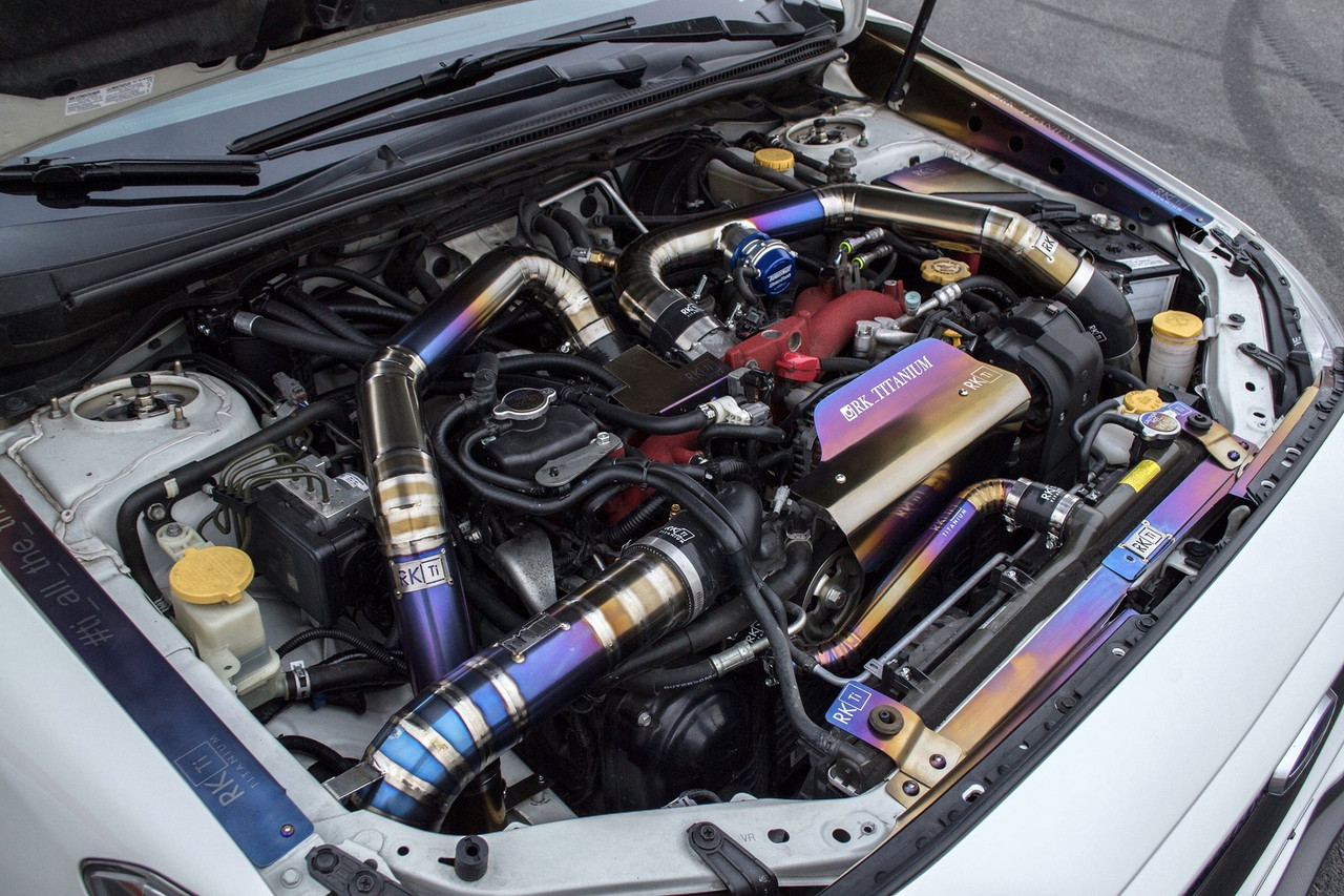 RK Titanium Front Mount Intercooler Tubing | 15-20 STI