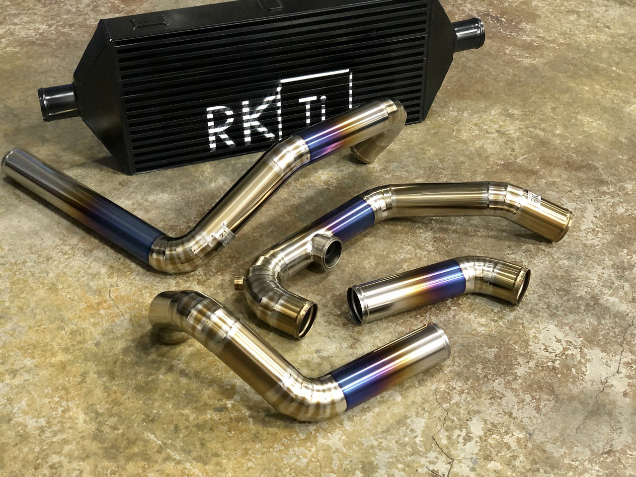 RK Titanium Front Mount Intercooler | 2015-2020 STI
