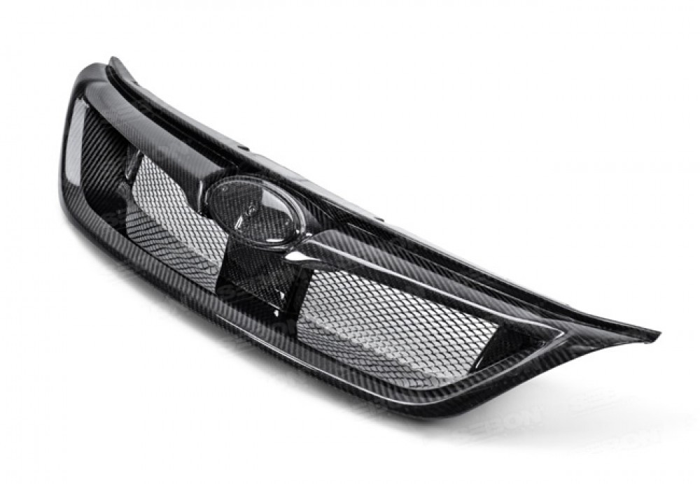 Seibon STI-Style Carbon Fiber Front Grille | 2011-2014 WRX/STI
