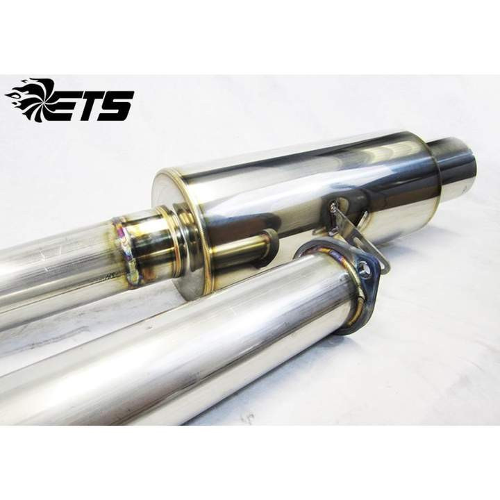 ETS Stainless Steel Single Exit Exhaust System | Evo X