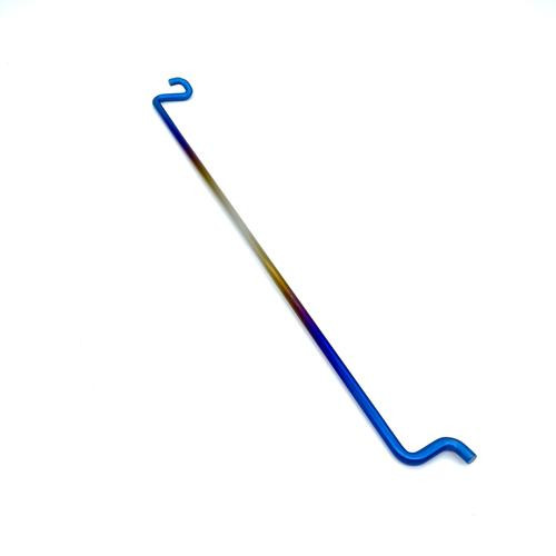 JDC Titanium Hood Prop Rod | Evo 7/8/9