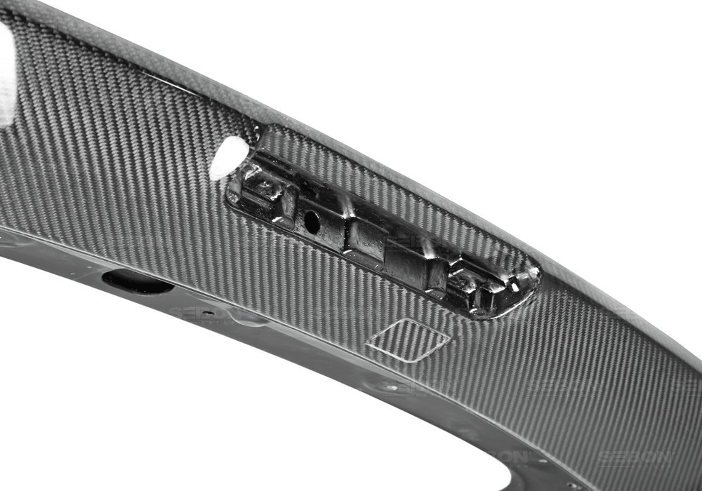 Seibon STI-Style Carbon Fiber Rear Spoiler | 2008-2014 Subaru WRX / STI ...