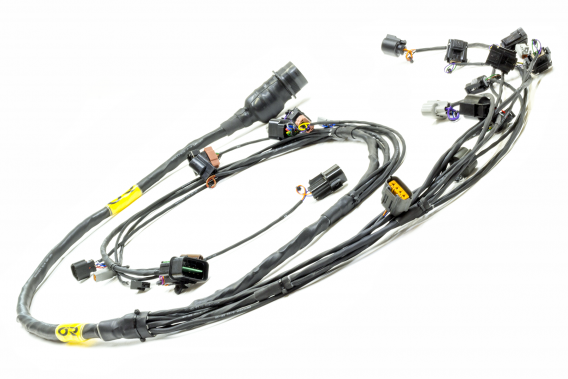 OHM Racing Plug & Play “Tucked” Mil-Spec Engine Harness (LHD/RHD) | Evo 4-6