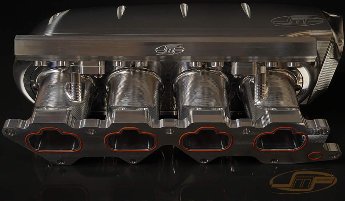 JM Fabrications Drag Version Intake Manifold w/ Dual Port Injection ...