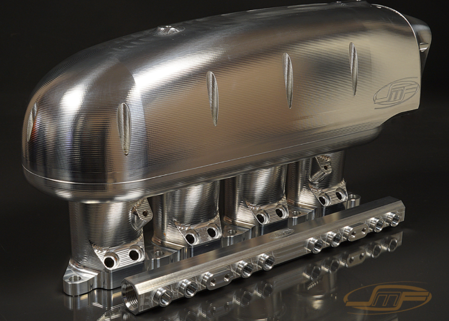 JM Fabrications Drag Version Intake Manifold w/ Dual Port Injection ...
