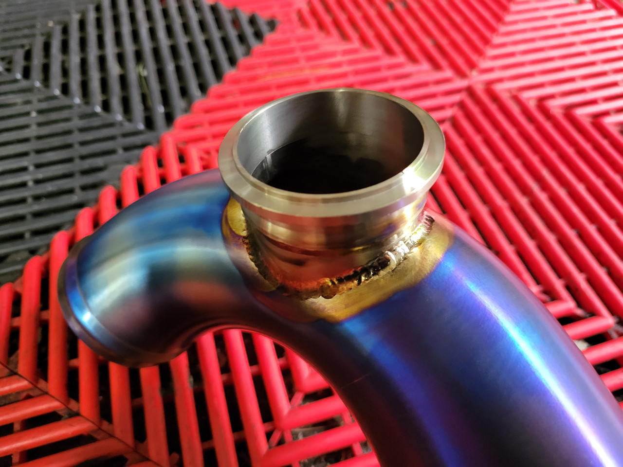 Eaton Motorworks JMF Intake Manifold Titanium Cold-Side Intercooler ...