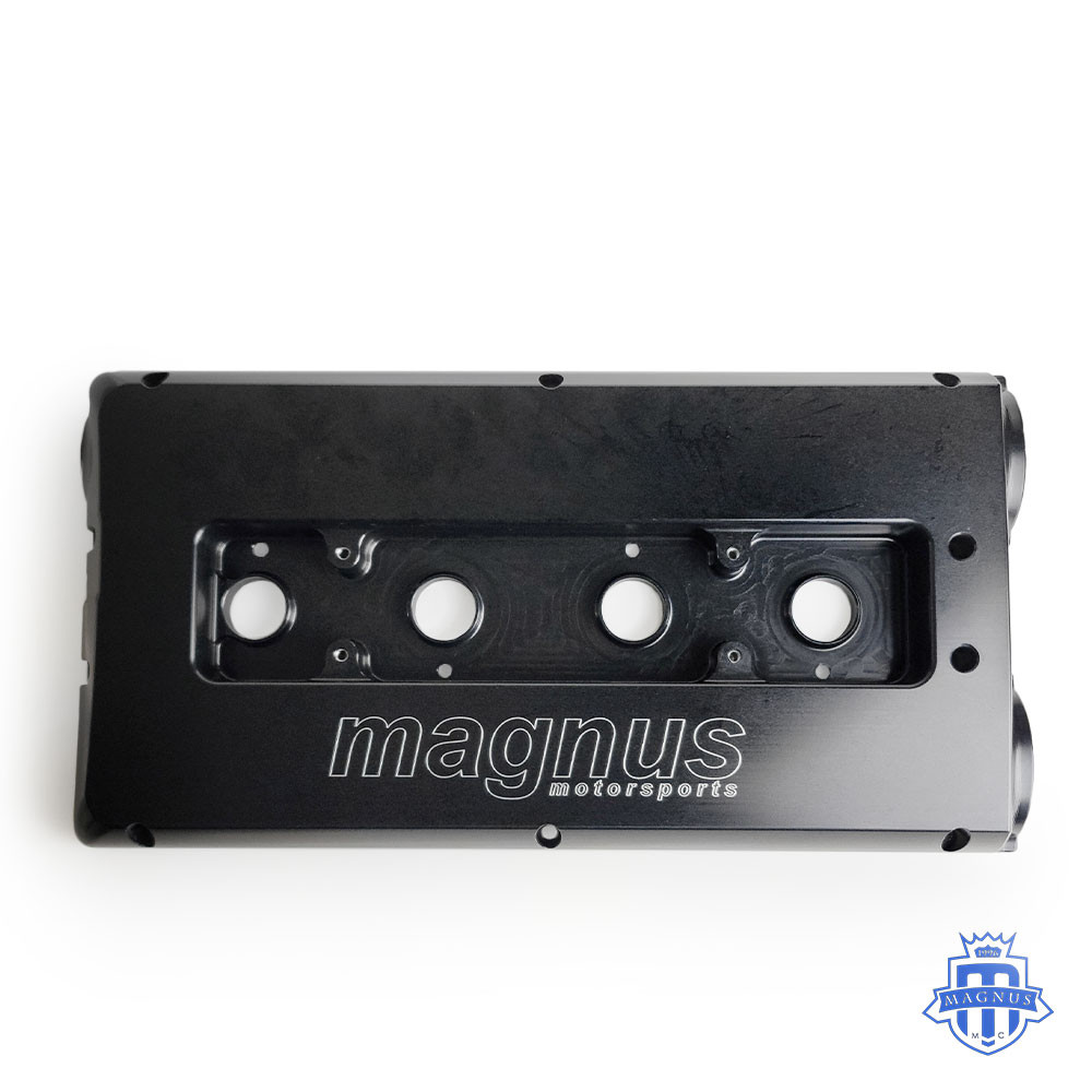 Magnus Motorsports Billet Dry Sump Valve Cover or w/Oil Cap | 4G63 DSM ...