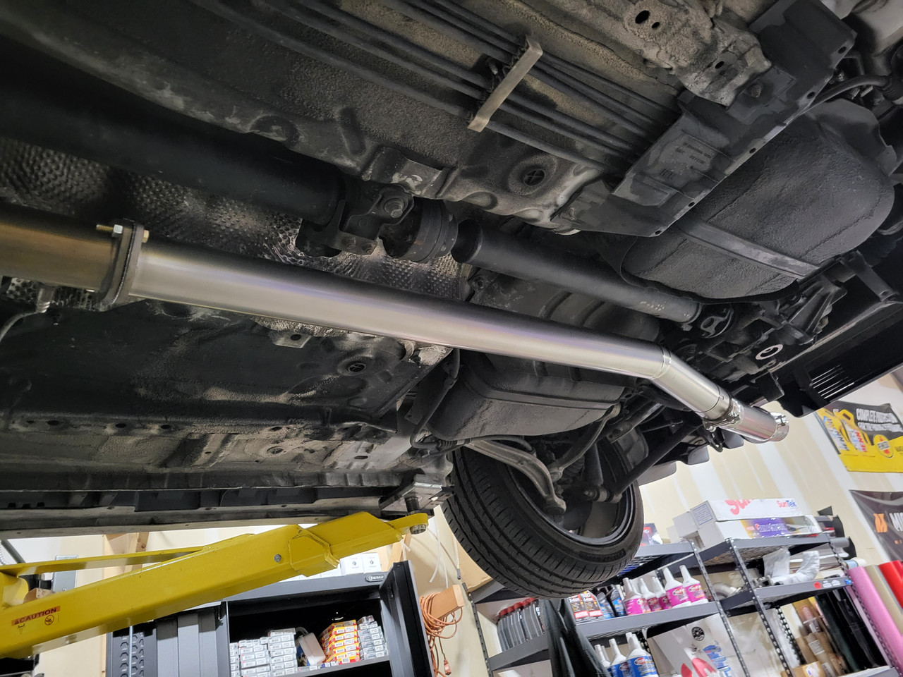 RK Titanium Single Exit Track Exhaust System | Evo X