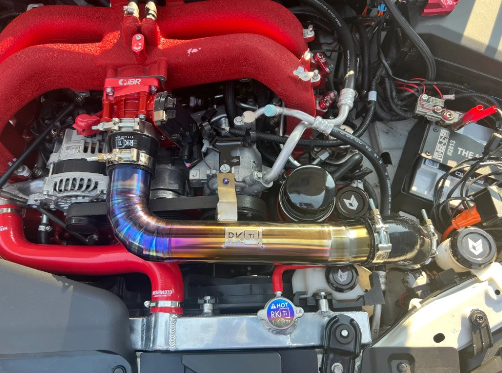 RK Titanium Coldside Intercooler Piping | 15+ Subaru WRX w/BRZ Intake ...