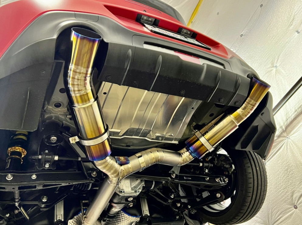 RK Titanium Dual Exit Signature Exhaust System | 2022+ BRZ/GR86