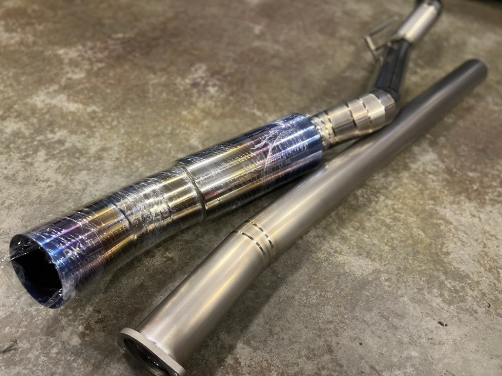 RK Titanium Single Exit Signature Exhaust System | 2022+ BRZ/GR86