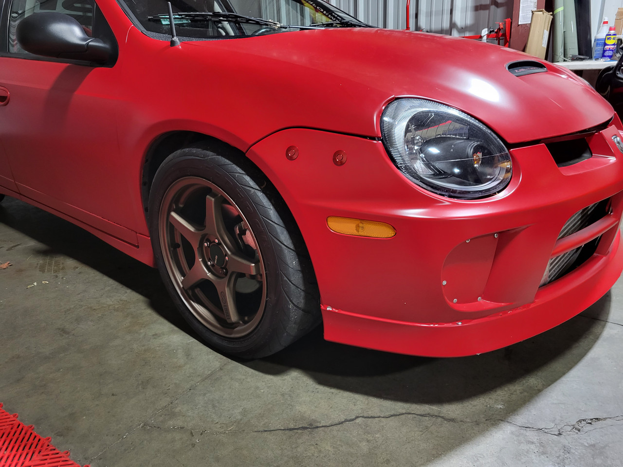 SP Tuning Front Bumper Quick Release Kit | Neon SRT-4