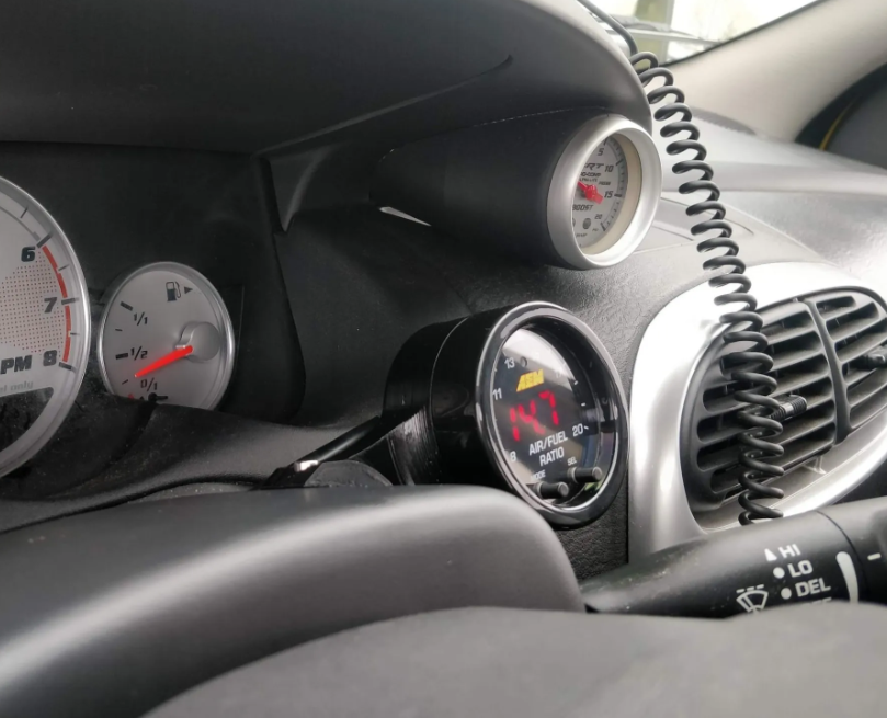 FuzedFab AEM X-Series Steering Column Gauge Pod | Neon SRT-4