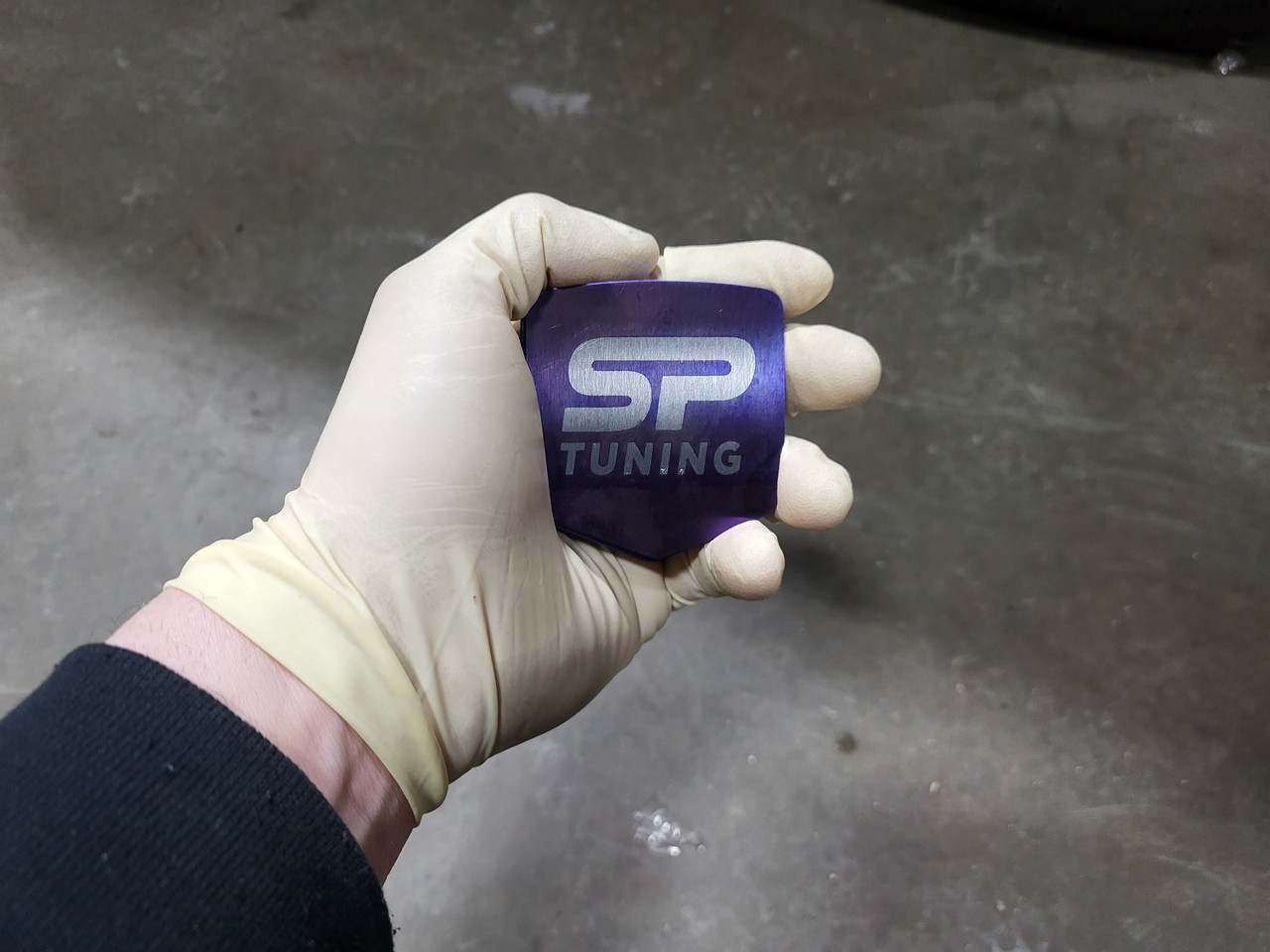 SP Tuning Titanium Universal Badge/Keychain