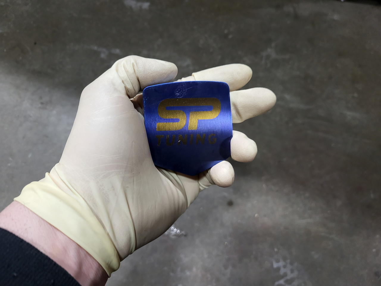 SP Tuning Titanium Universal Badge/Keychain