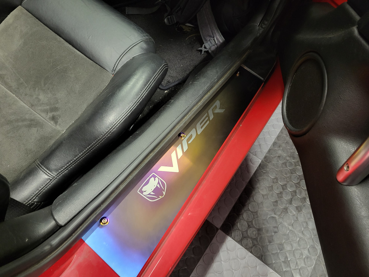 SP Tuning Titanium Door Sill Plates | Gen 3/4/5 Viper