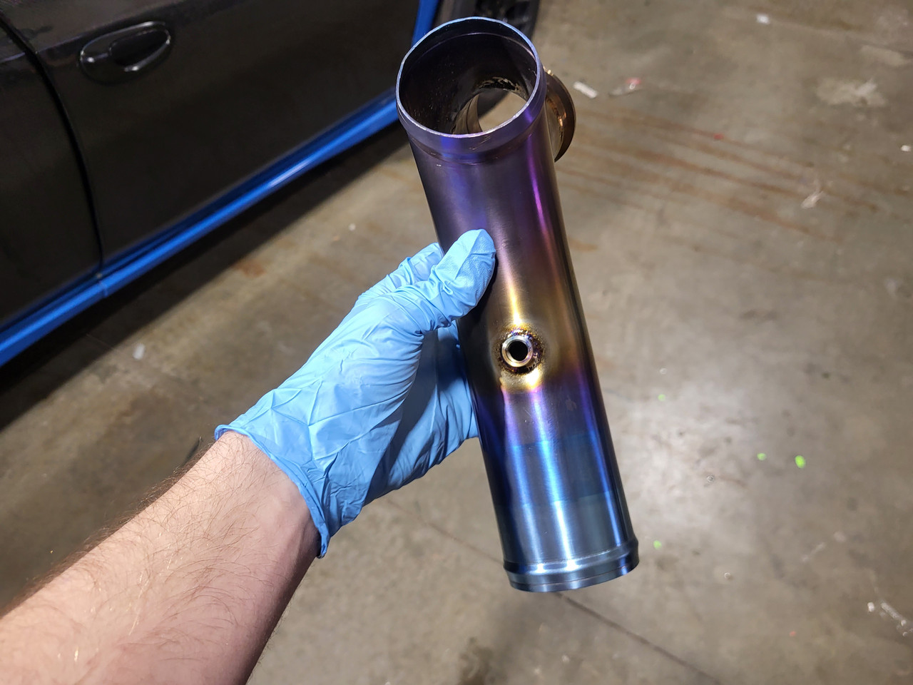 EMW Titanium Cold-Side Pipe | Neon SRT-4