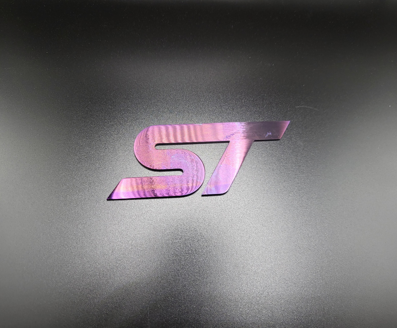 SP Tuning Titanium Rear Trunk Badge | Ford ST Models