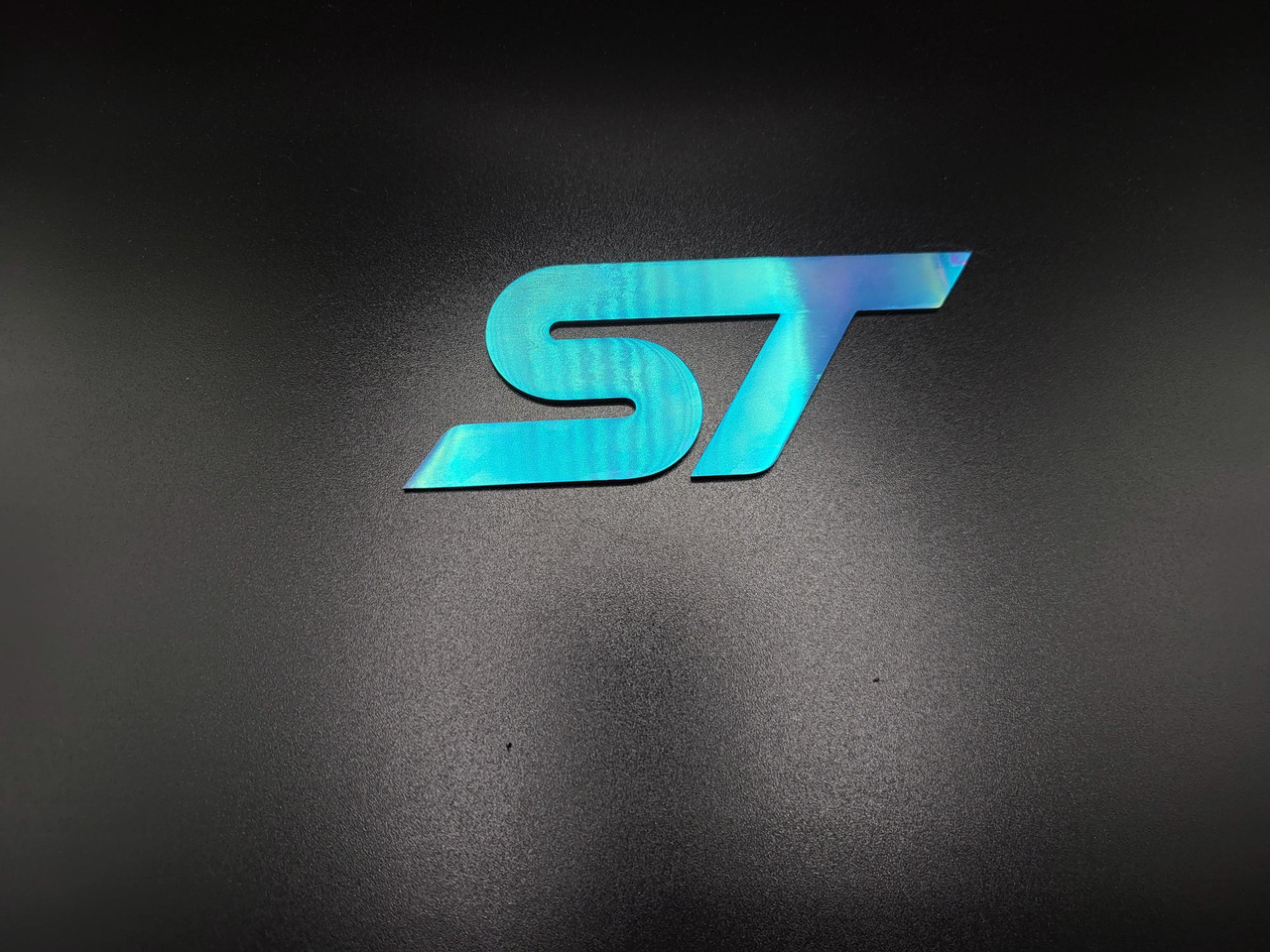 SP Tuning Titanium Rear Trunk Badge | Ford ST Models
